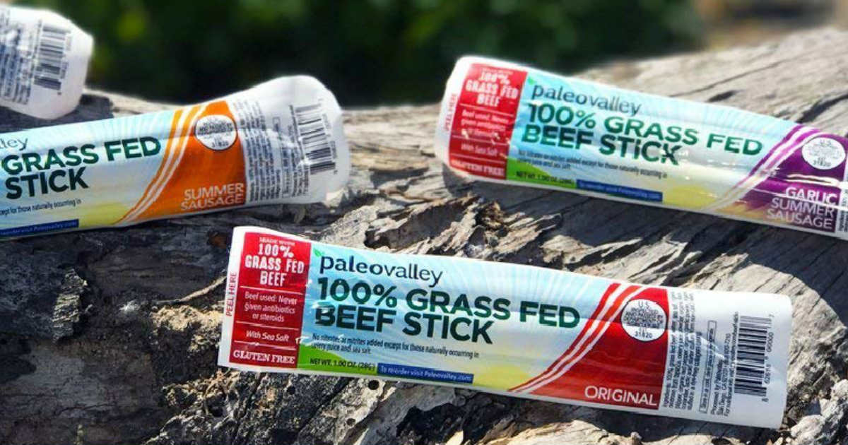 Amazon Deal: You'll Love These 100% Grass Fed Beef Sticks