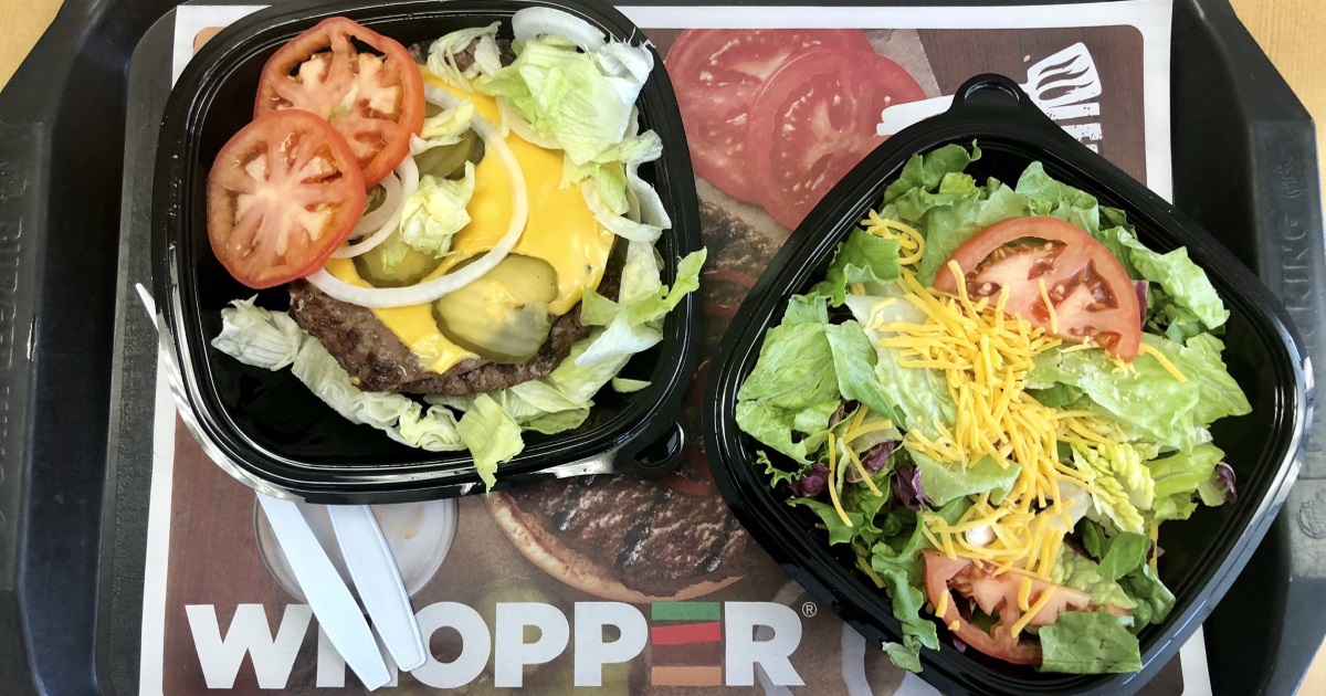 Near McDonald's? Get a 1¢ Whopper w/this Burger King Deal