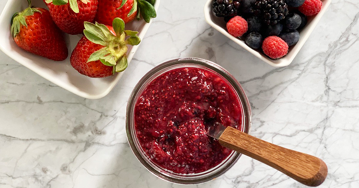 This Easy Keto and Low-Carb Jam Recipe is Delicious