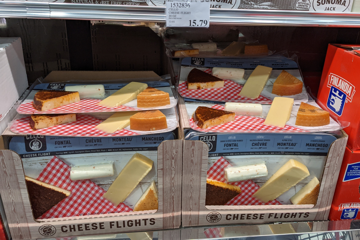 Costco Sells Large Specialty Cheese Flights for Under $16 | Hip2Keto