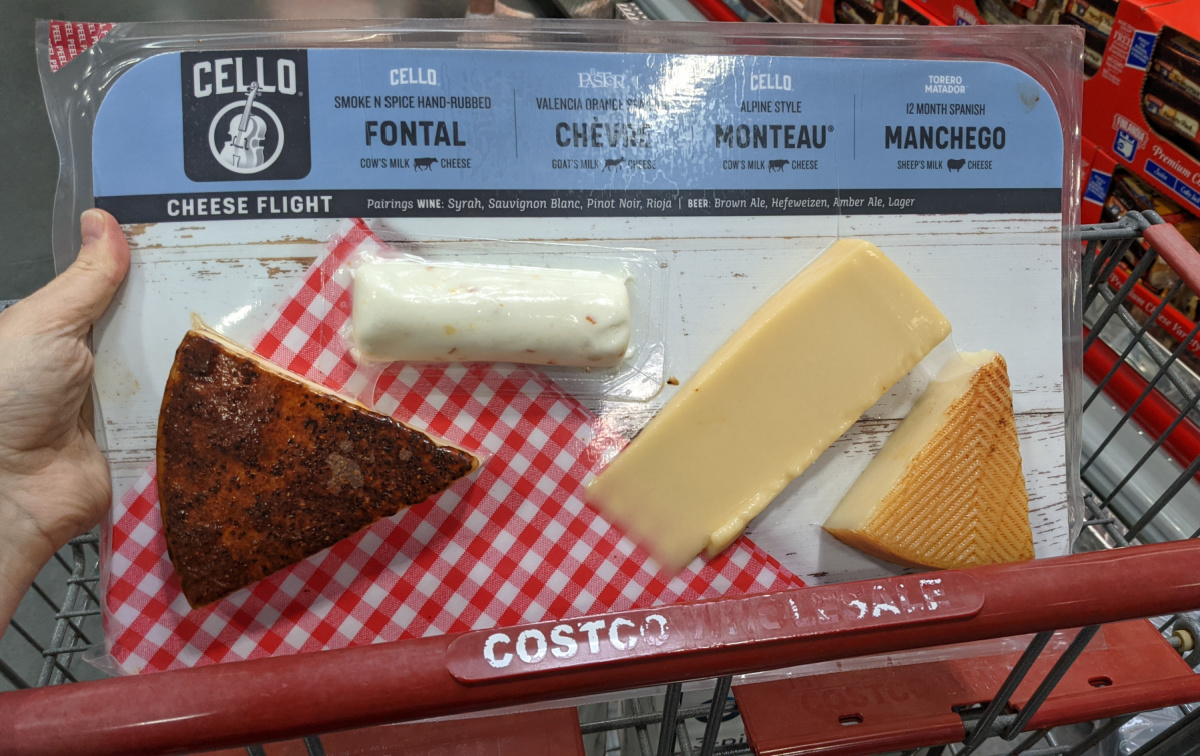 Costco Sells Large Specialty Cheese Flights for Under $16 | Hip2Keto