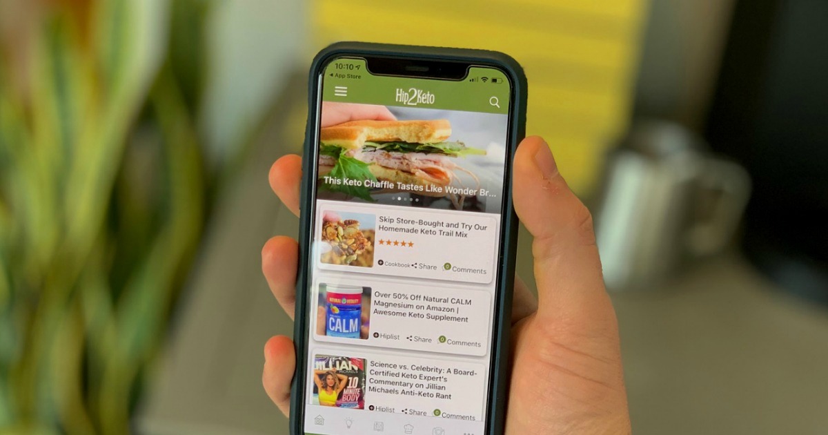 Free Keto Diet App | Keto Recipes, Meal Plans, & Tips - Hip2Keto