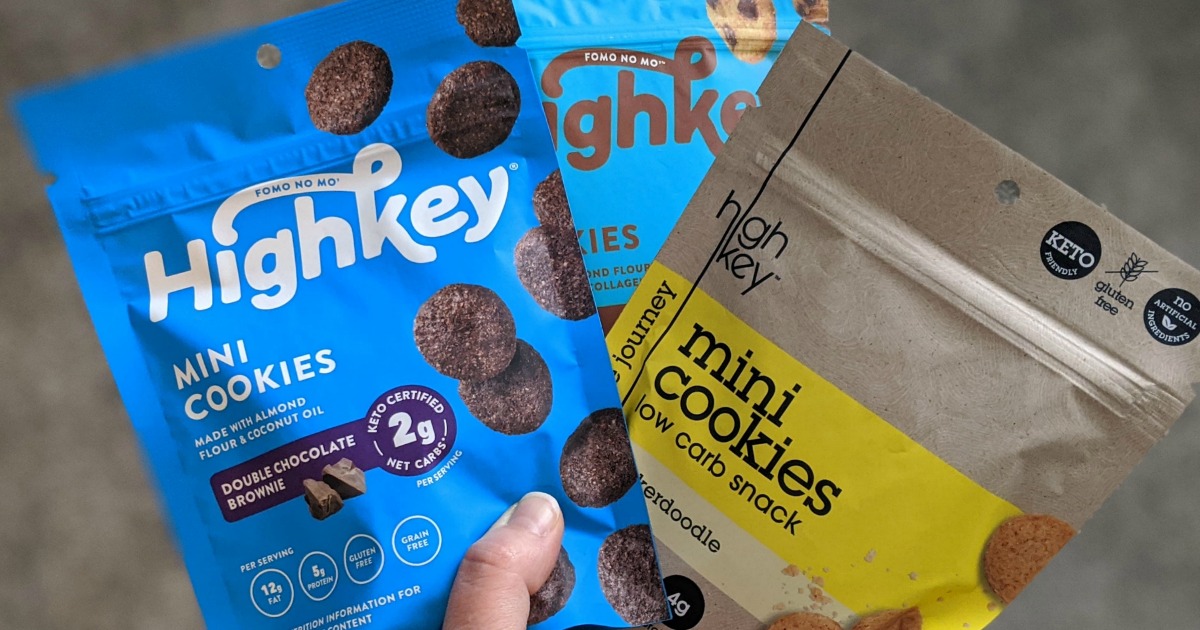 Get 50% Off HighKey Snacks Keto Mini Cookies | Target Coupon Deal