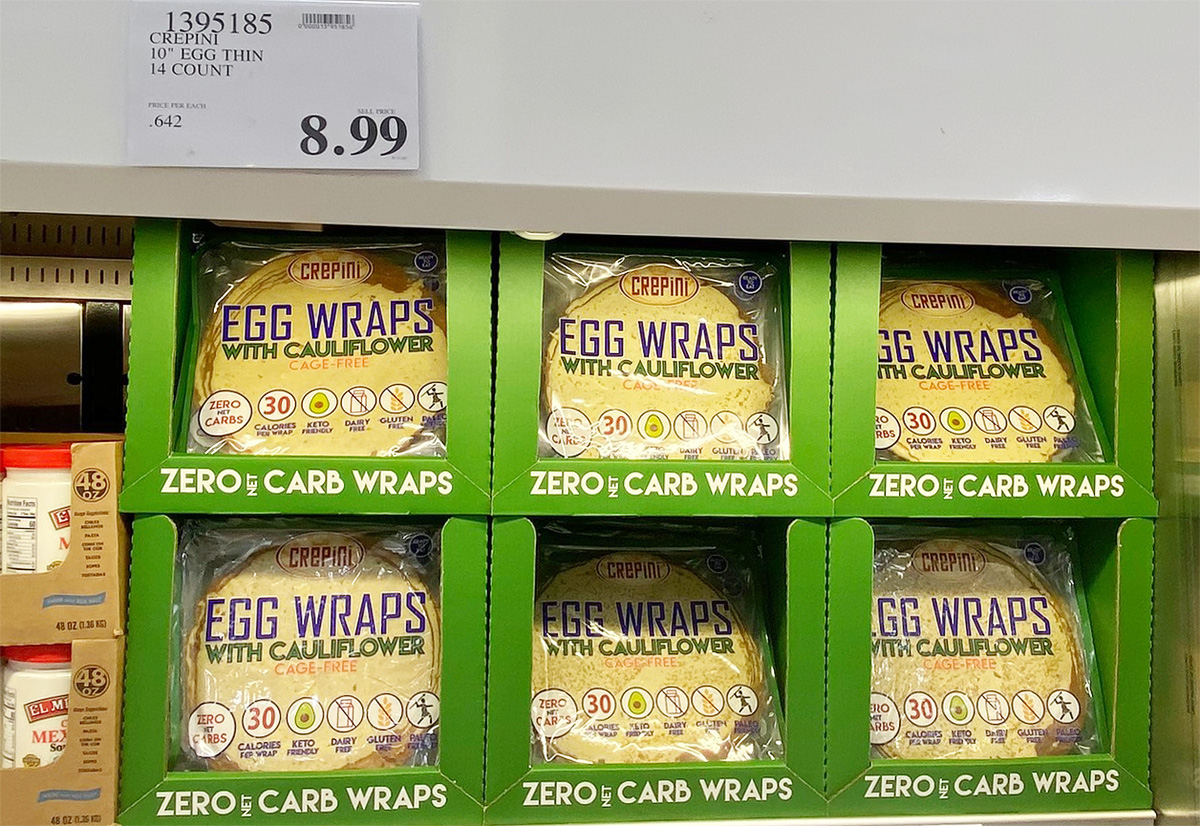 Crepini Egg Wraps = Keto Game Changer (0 Net Carbs) | Hip2Keto