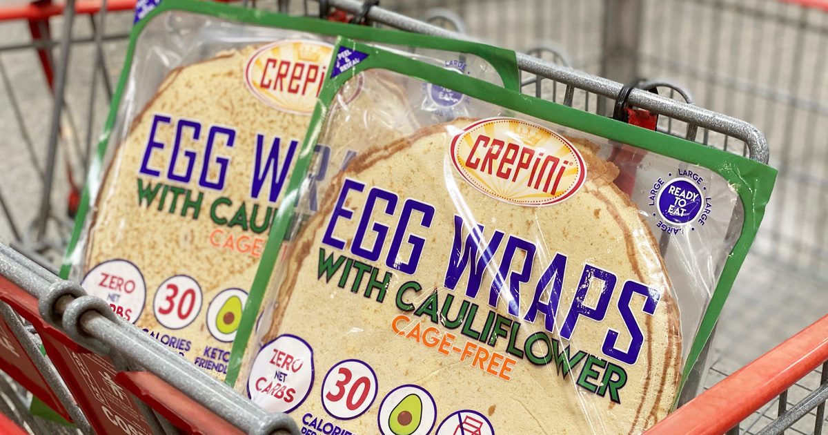 Crepini Egg Wraps = Keto Game Changer (0 Net Carbs) | Hip2Keto