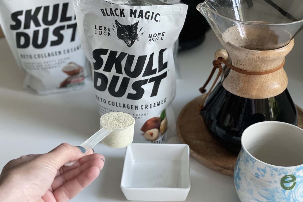 Skull Dust Keto Collagen Creamer is a Powerful Powder, Here's Why...