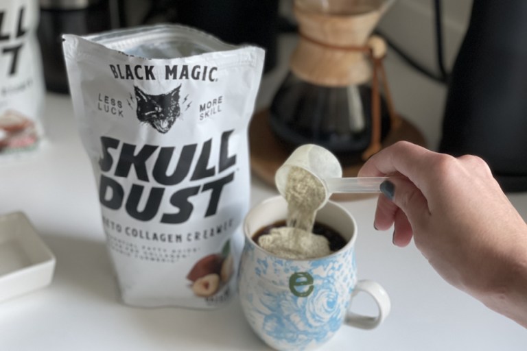 Skull Dust Keto Collagen Creamer is a Powerful Powder, Here's Why...