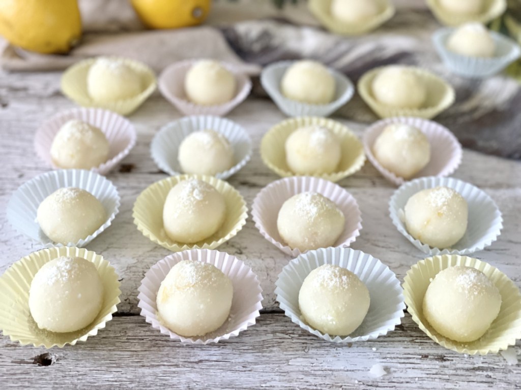 Easy 4-Ingredient Keto Lemon Fat Bombs | Hip2Keto Recipe