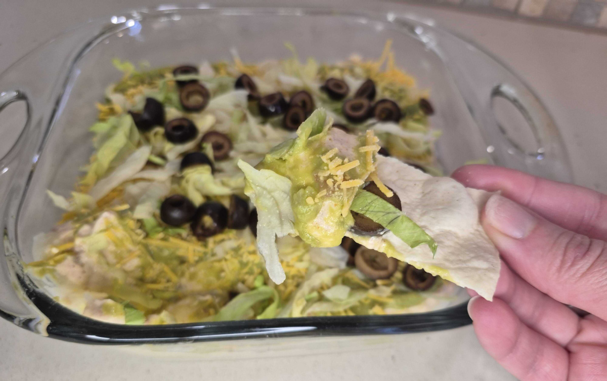 Keto 6-Layer Dip Recipe | A Touchdown Appetizer on Game Day!